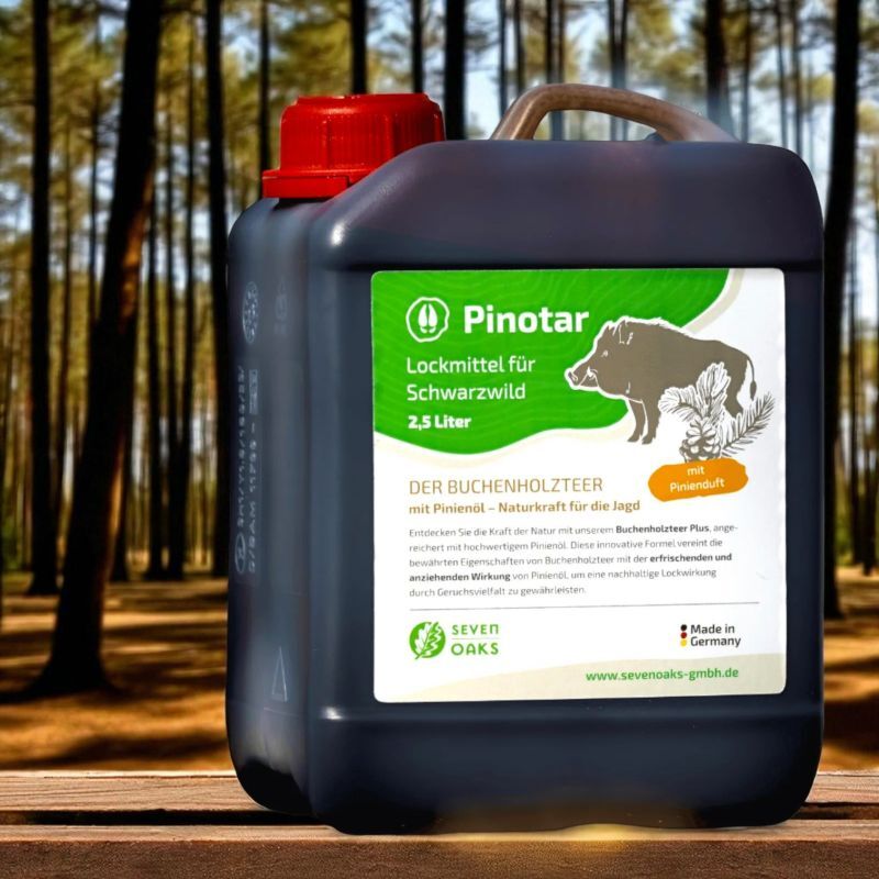 Pinotar - Buchenholzteer Plus mit Pinienöl – 2,5 Liter Lockmittel für ...